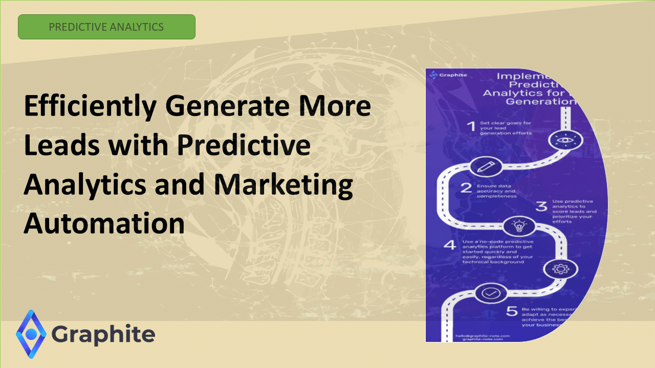 Efficiently Generate More Leads with Predictive Analytics and Marketing Automation | Graphite Note